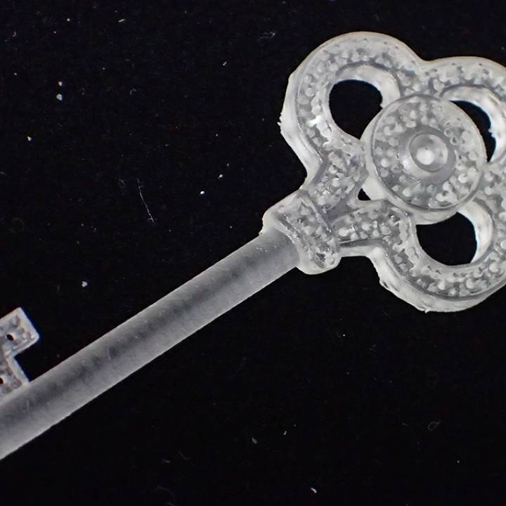 3D Printable Key by Poignie Frédéric