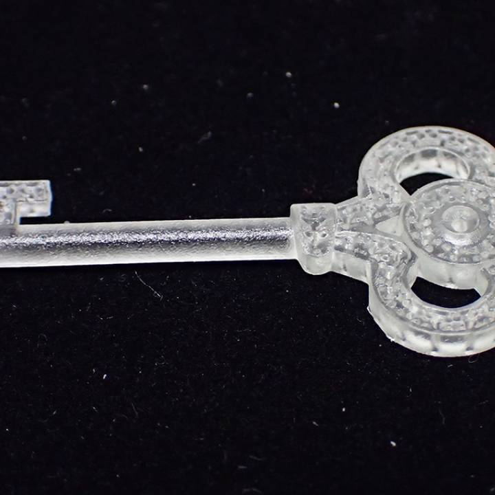3D Printable Key by Poignie Frédéric