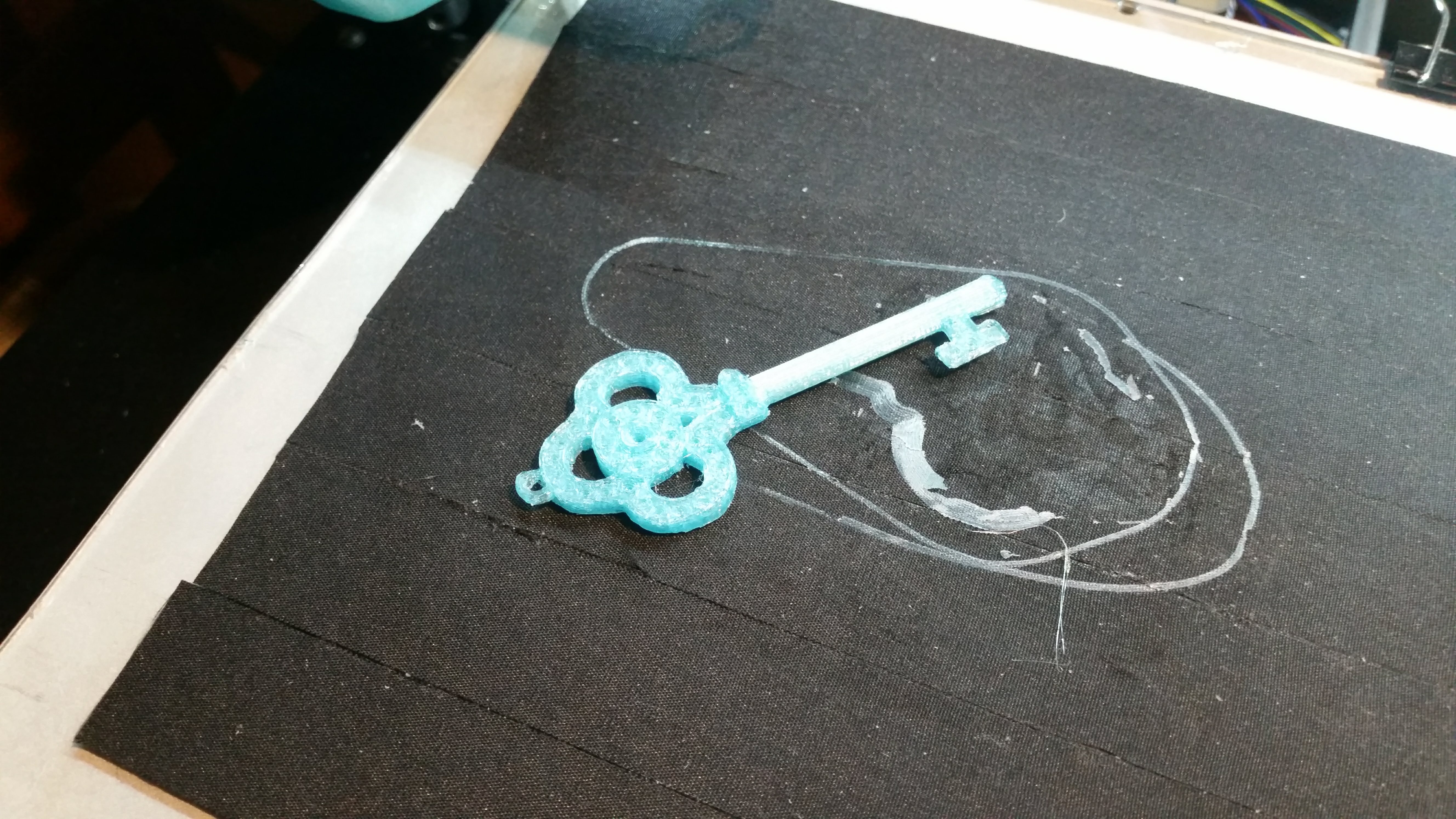 3D Printable Key by Poignie Frédéric