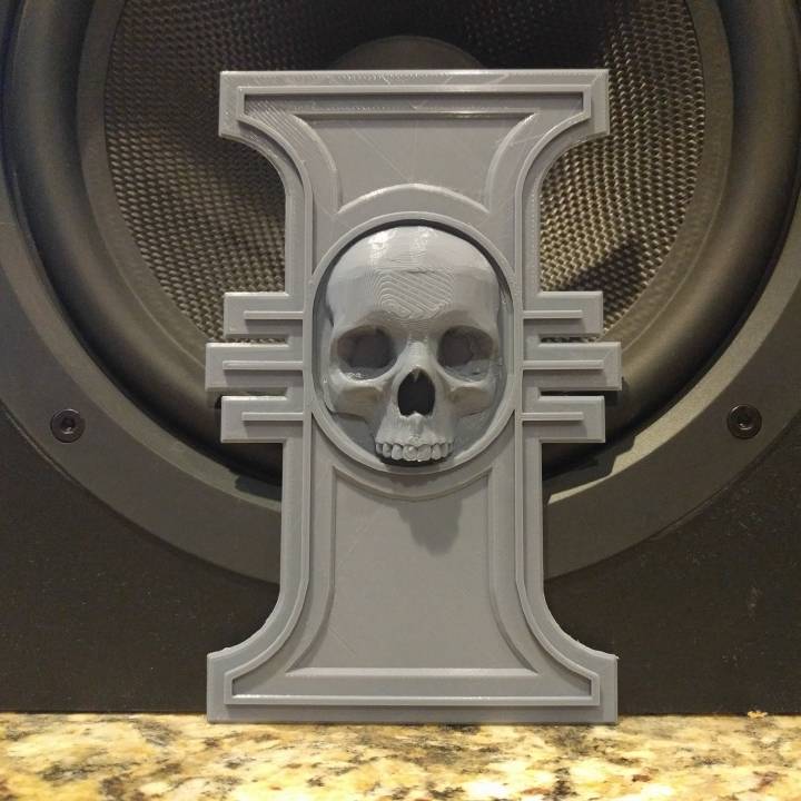 3D Printable 40k Inquisition symbol by Ian M