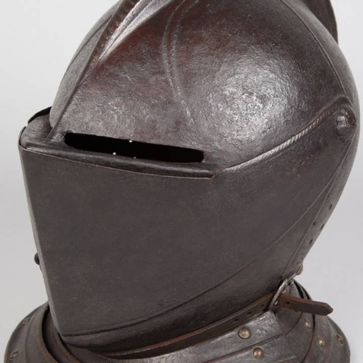 3D Printable Helmet - 16th Century Italian Armour by Scan The World