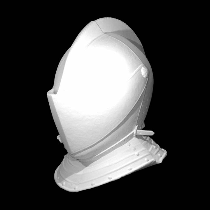 3D Printable Helmet - 16th Century Italian Armour by Scan The World