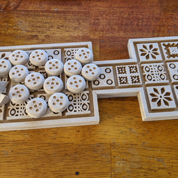 3D Print of The royal game of Ur by iplop