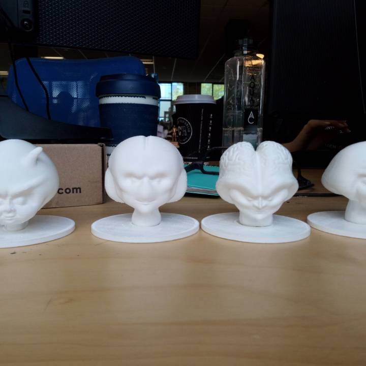 3D Printable Alien #1 by Alexandre Bordez