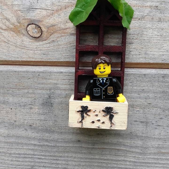 3D Printable Miniature window by fournier catherine