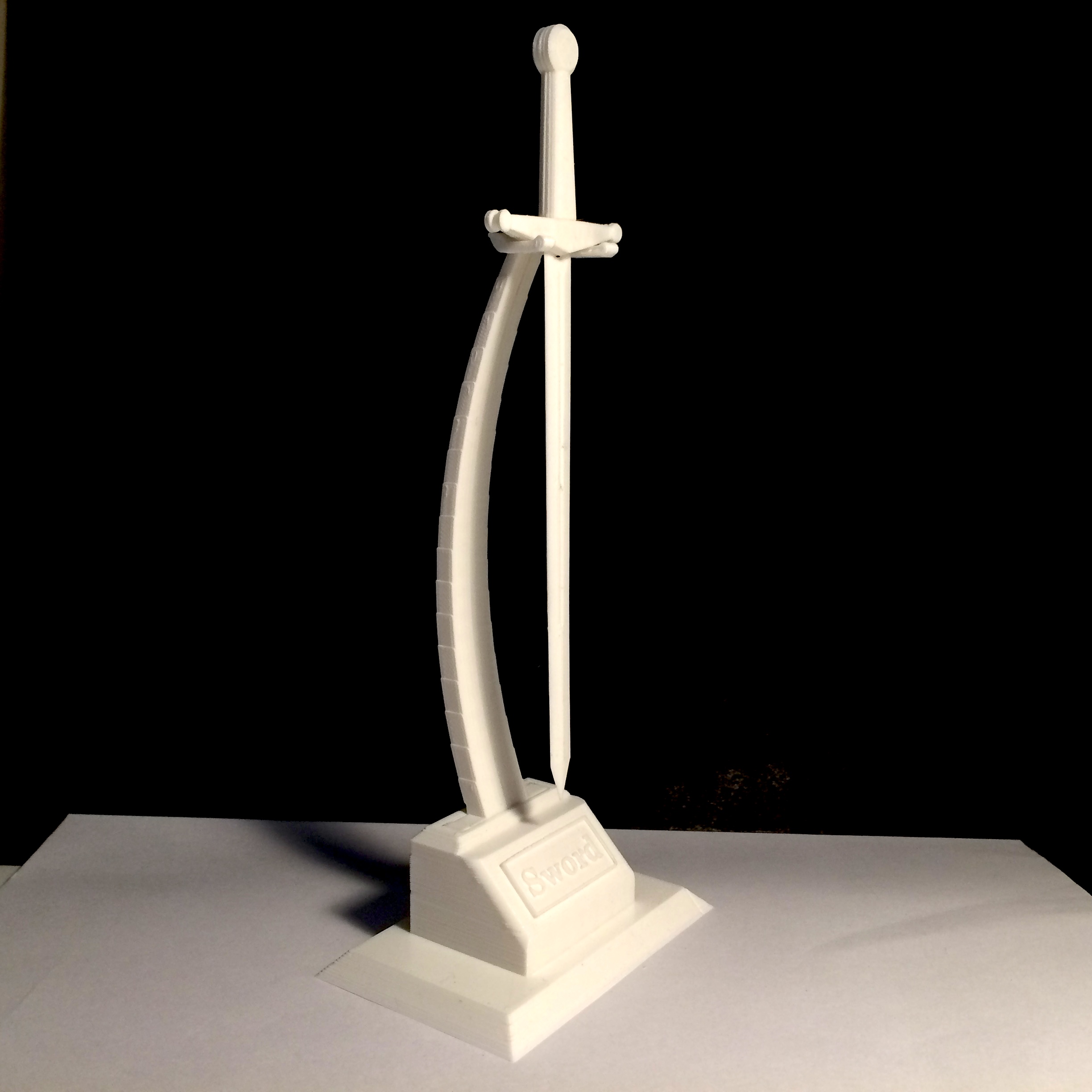 3D Printable Model sword by Sander de Jong