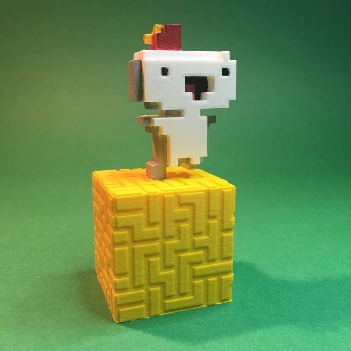 3D Printable FEZ - Gomez Figure by Fotis Mint Studios