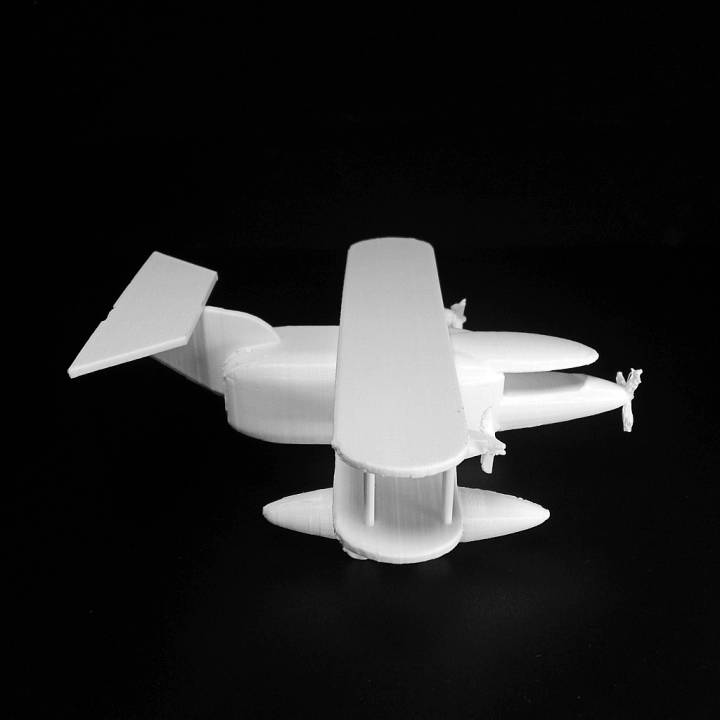 3D Printable Cargo PLane by Ceedric Henry
