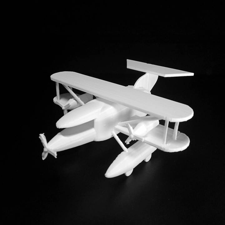 3D Printable Cargo PLane by Ceedric Henry