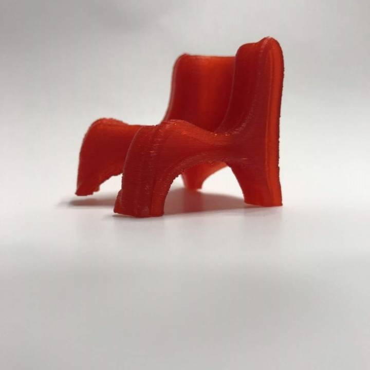 3D Printable chair 5 by Tom Kerpert