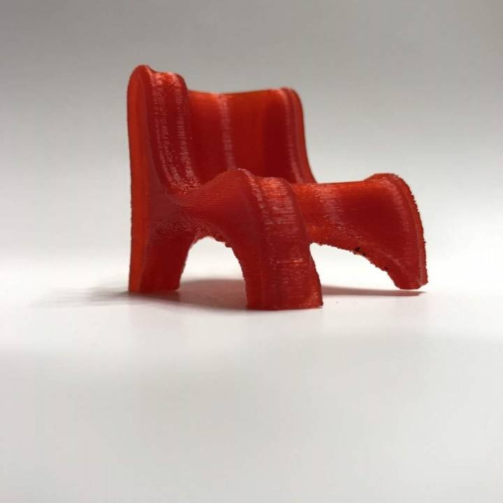 3D Printable chair 5 by Tom Kerpert