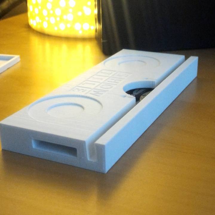 3D Printable Lithophane support 150mm by Stéphane Guossan