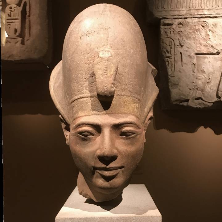 3D Printable Head of King Amenmesse by Scan The World