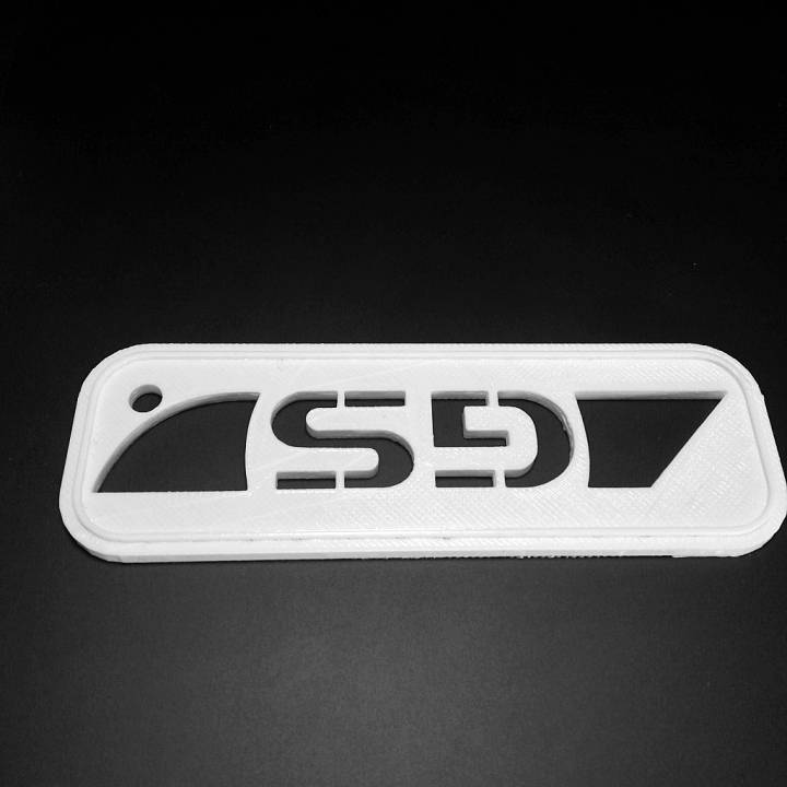 3D Printable Keychain BMW GS 1150 by Dario Baldi