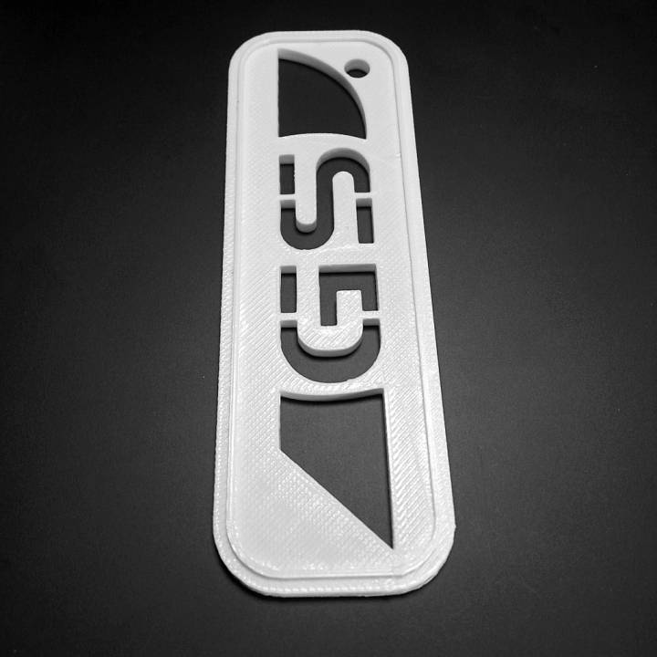 3D Printable Keychain BMW GS 1150 by Dario Baldi