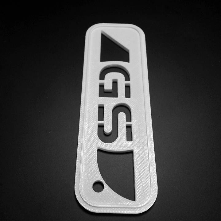 3D Printable Keychain BMW GS 1150 by Dario Baldi