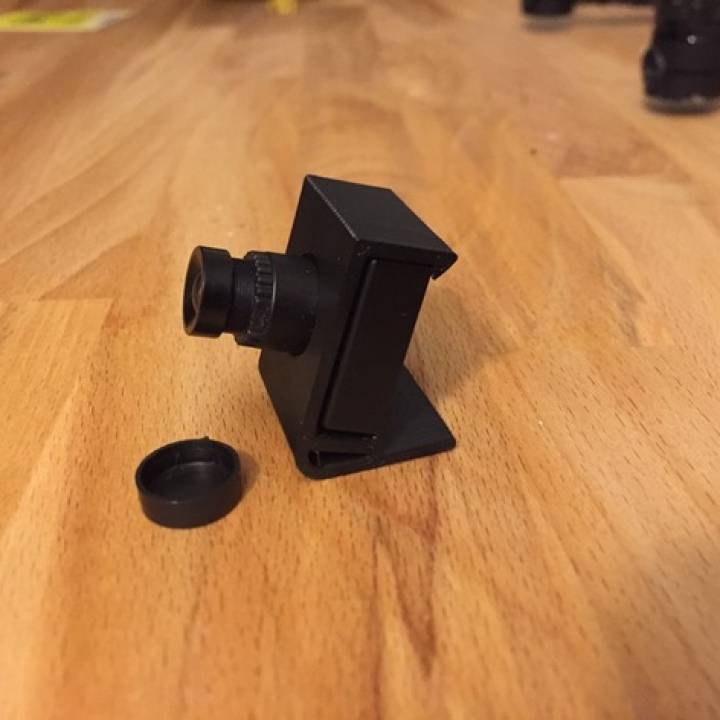 3D Printable 20 Degree FPV Camera Mount by Adam Witting