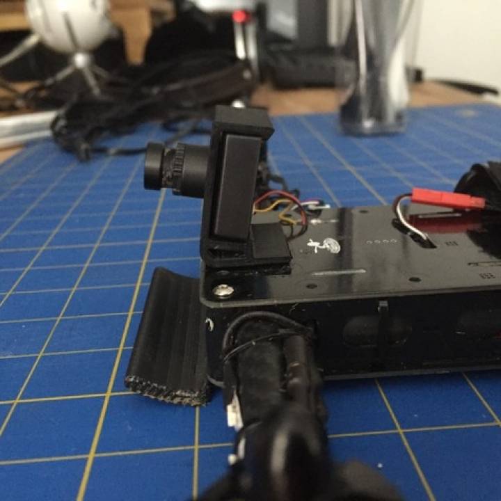 3D Printable 10 Degree FPV Camera Mount by Adam Witting