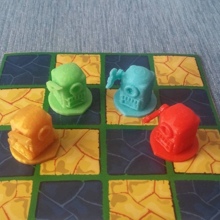 3D Printable Battle Golem Lego-like Set from "Battle of Golems ...