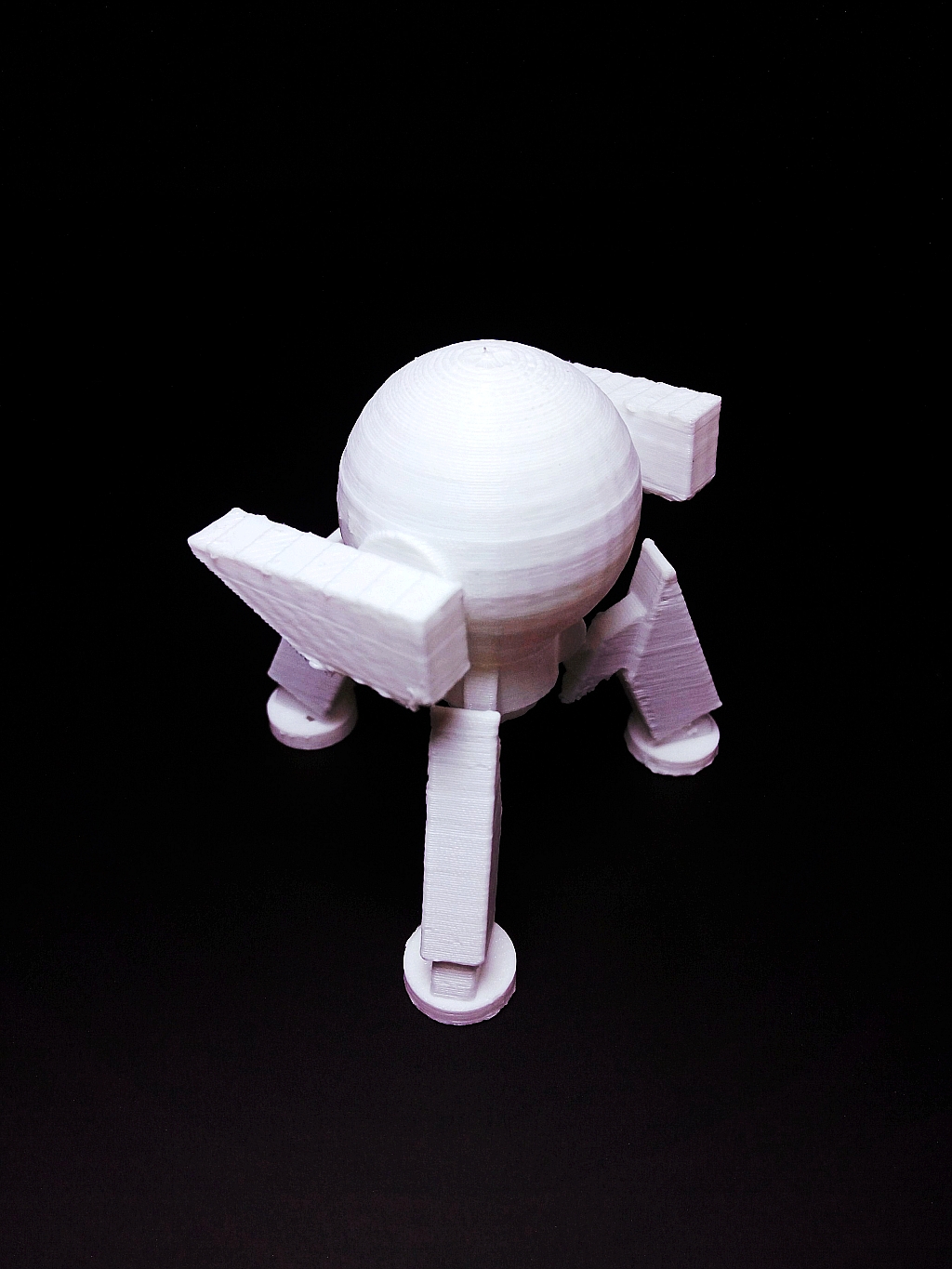 3D Printable Tri-Leg Mech by MakeVr