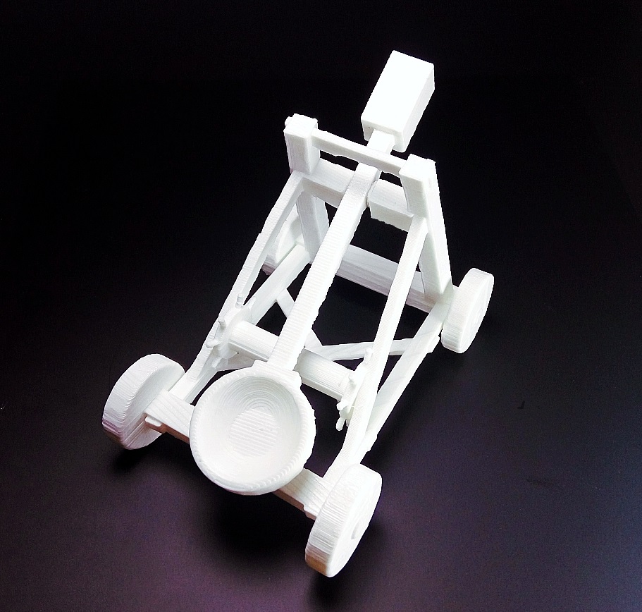 3D Printable Catapult by MakeVr