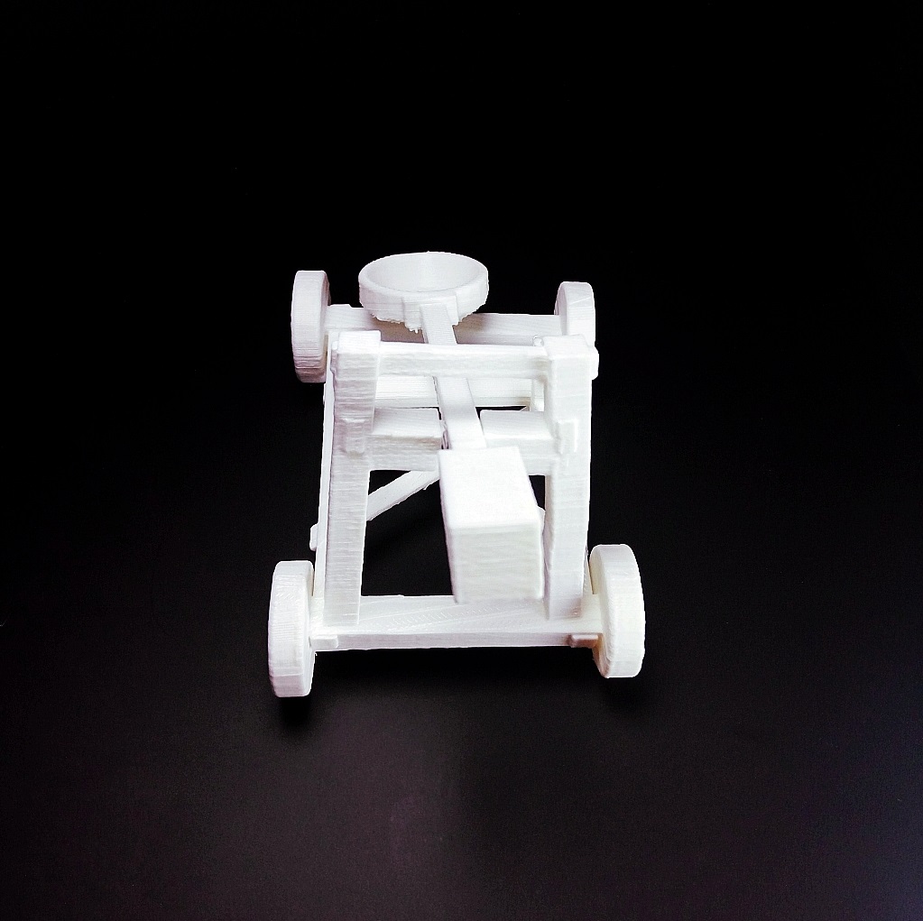 3D Printable Catapult by MakeVr