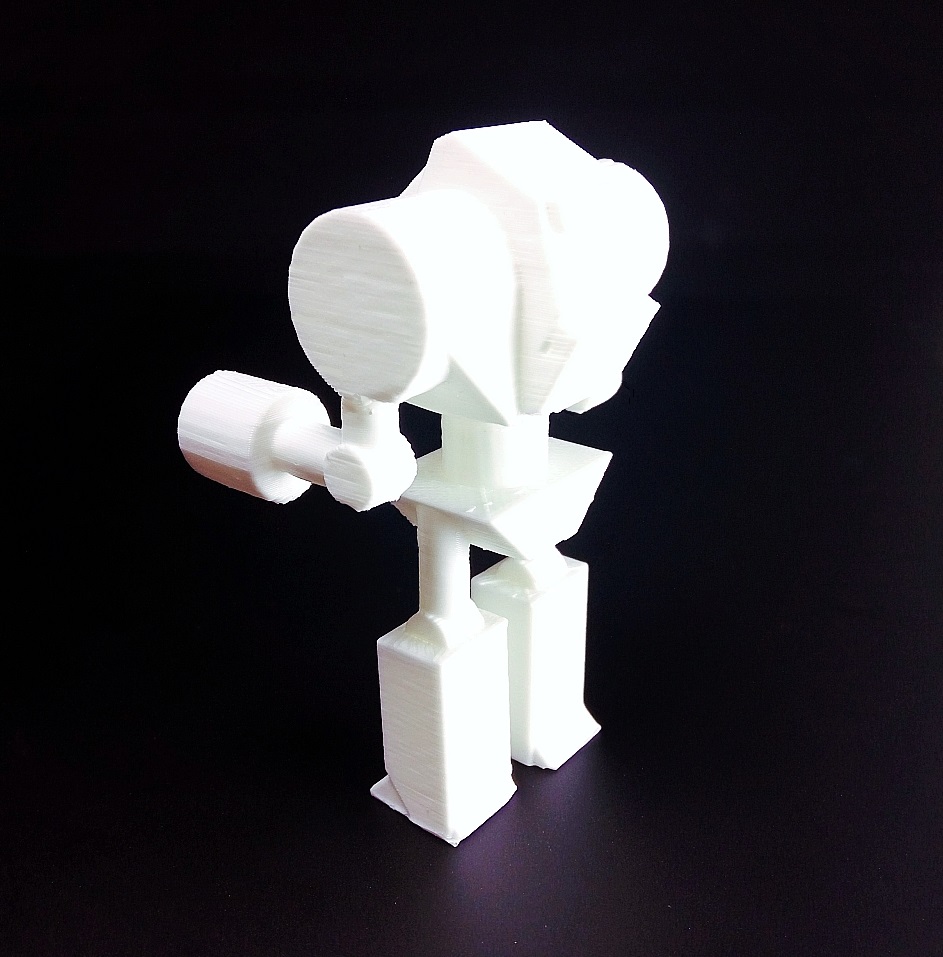 3D Printable Mech Template Number 3 by MakeVr