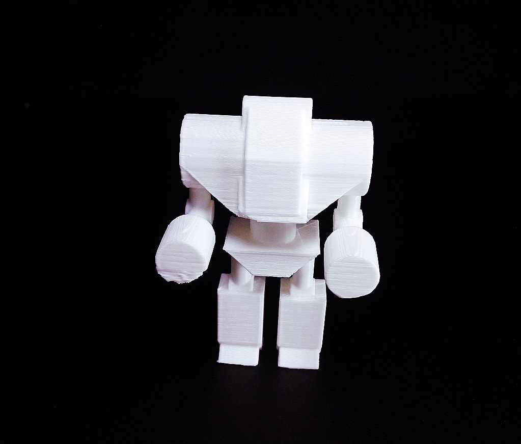 3D Printable Mech Template Number 3 by MakeVr