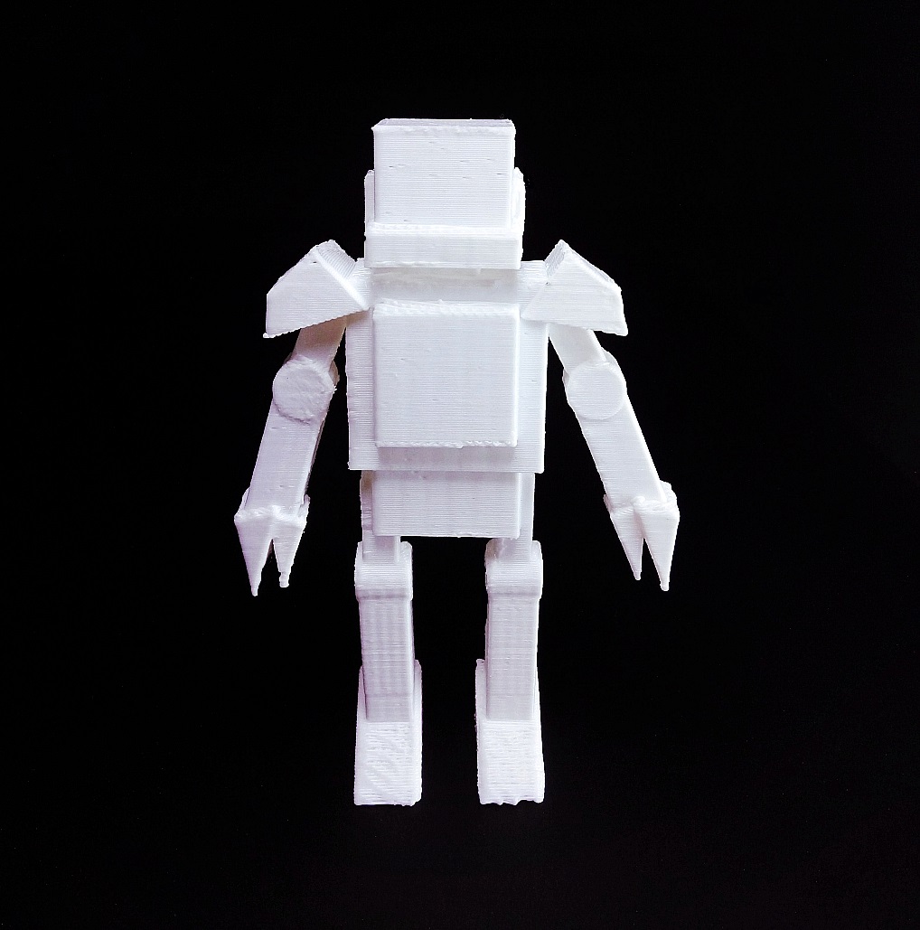 3D Printable Mech Template Number 6 by MakeVr