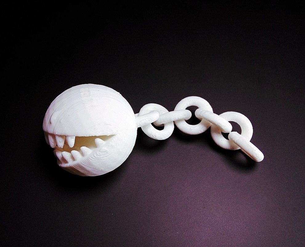 3D Printable Chain Chomp by MakeVr