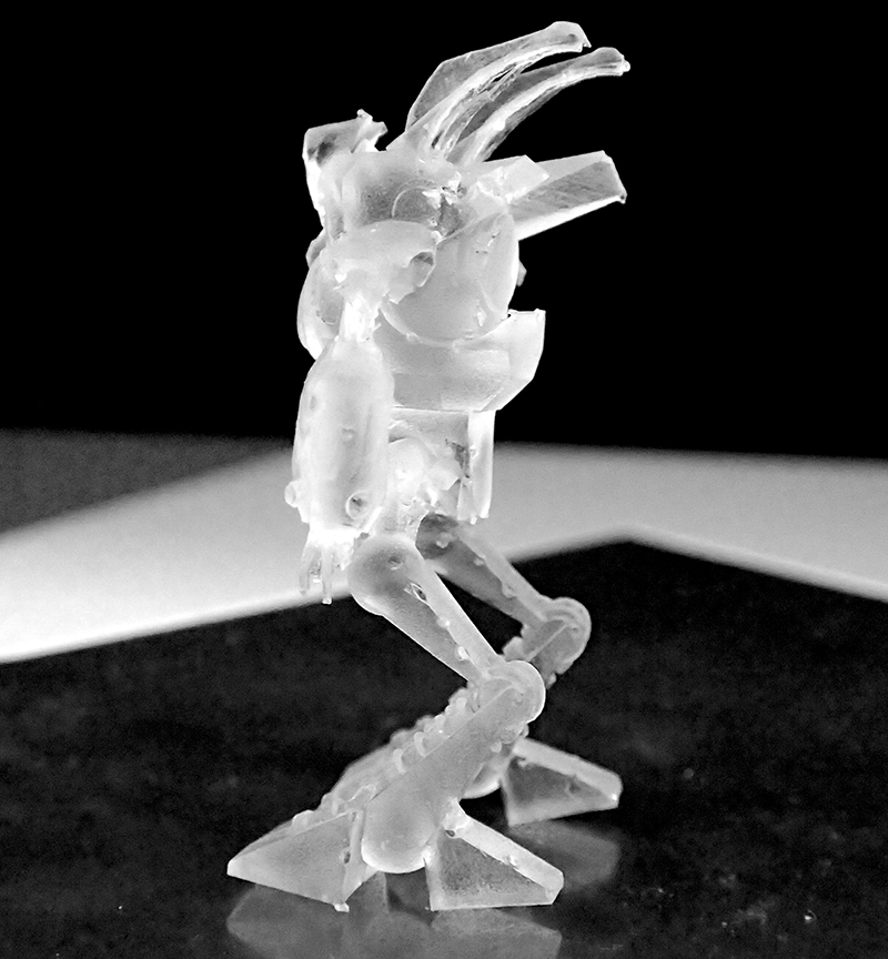 3D Printable Mech Template Number 2 by MakeVr