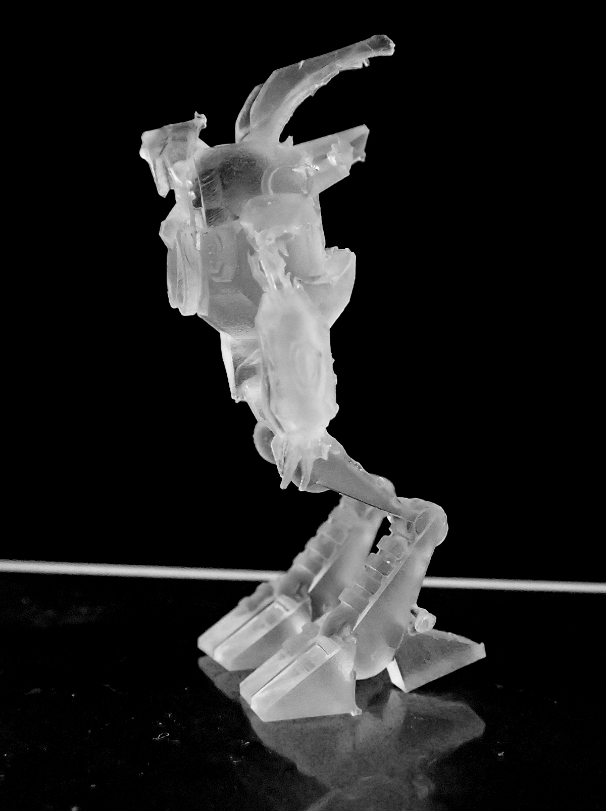 3D Printable Mech Template Number 2 by MakeVr