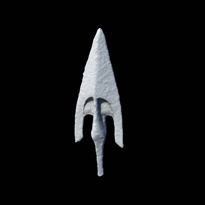 3D Printable Ancient Arrowhead by Tom Lembke