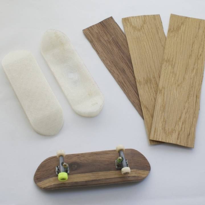 3D Printable FINGERBOARD MOLD by Johan Link