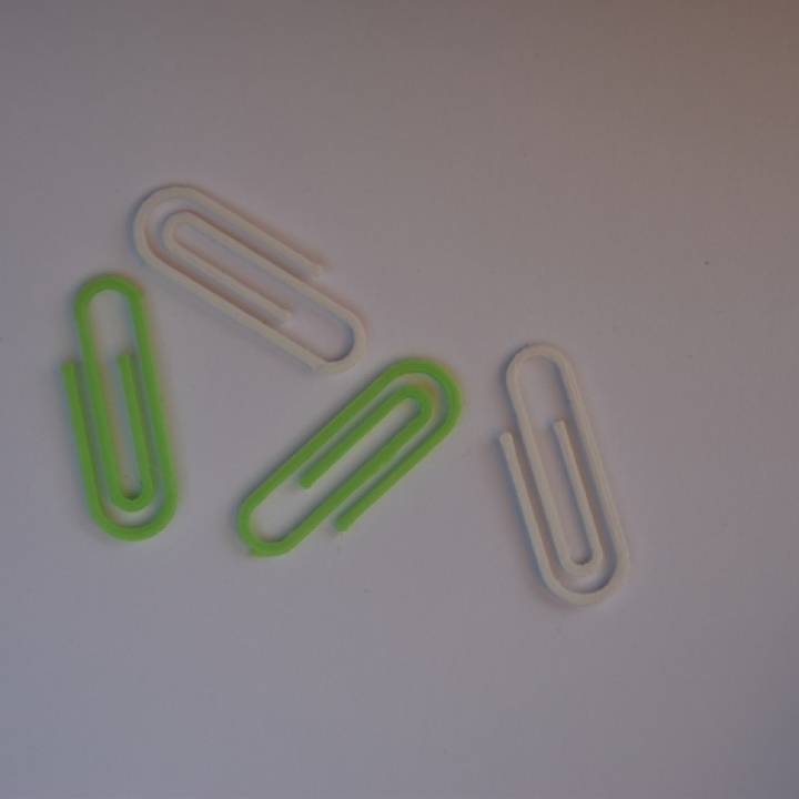 3D Printable paperclip by Johan Link