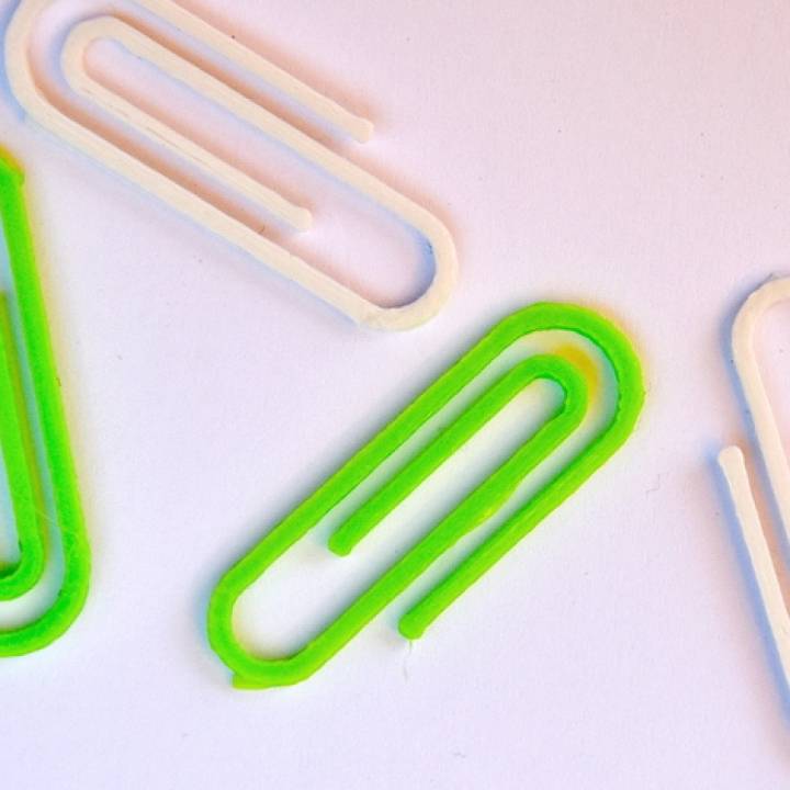 3D Printable paperclip by Johan Link