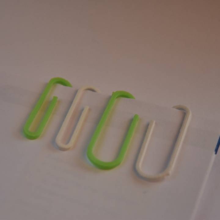 3D Printable paperclip by Johan Link