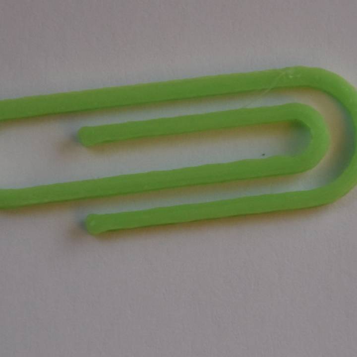 3D Printable paperclip by Johan Link
