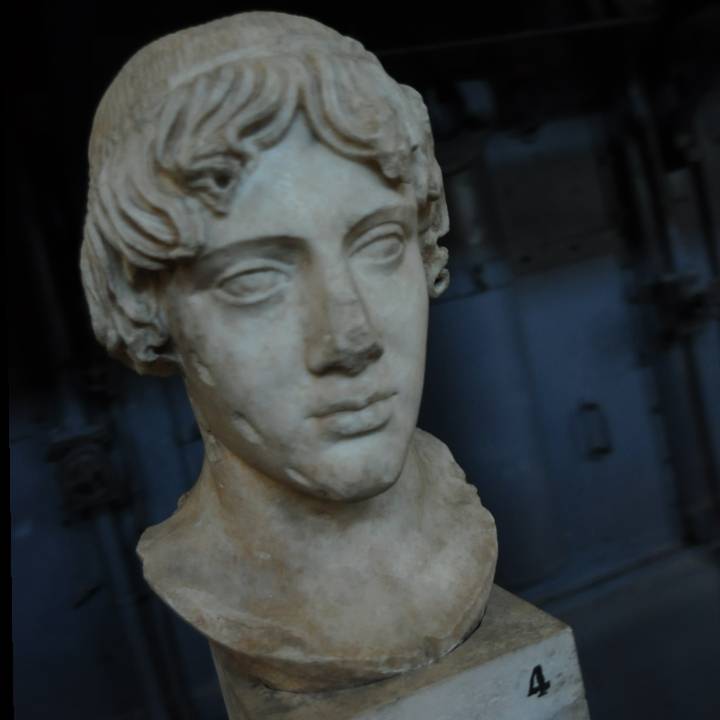 3D Printable Head of Apollo (the so-called Omphalos) by Scan The World