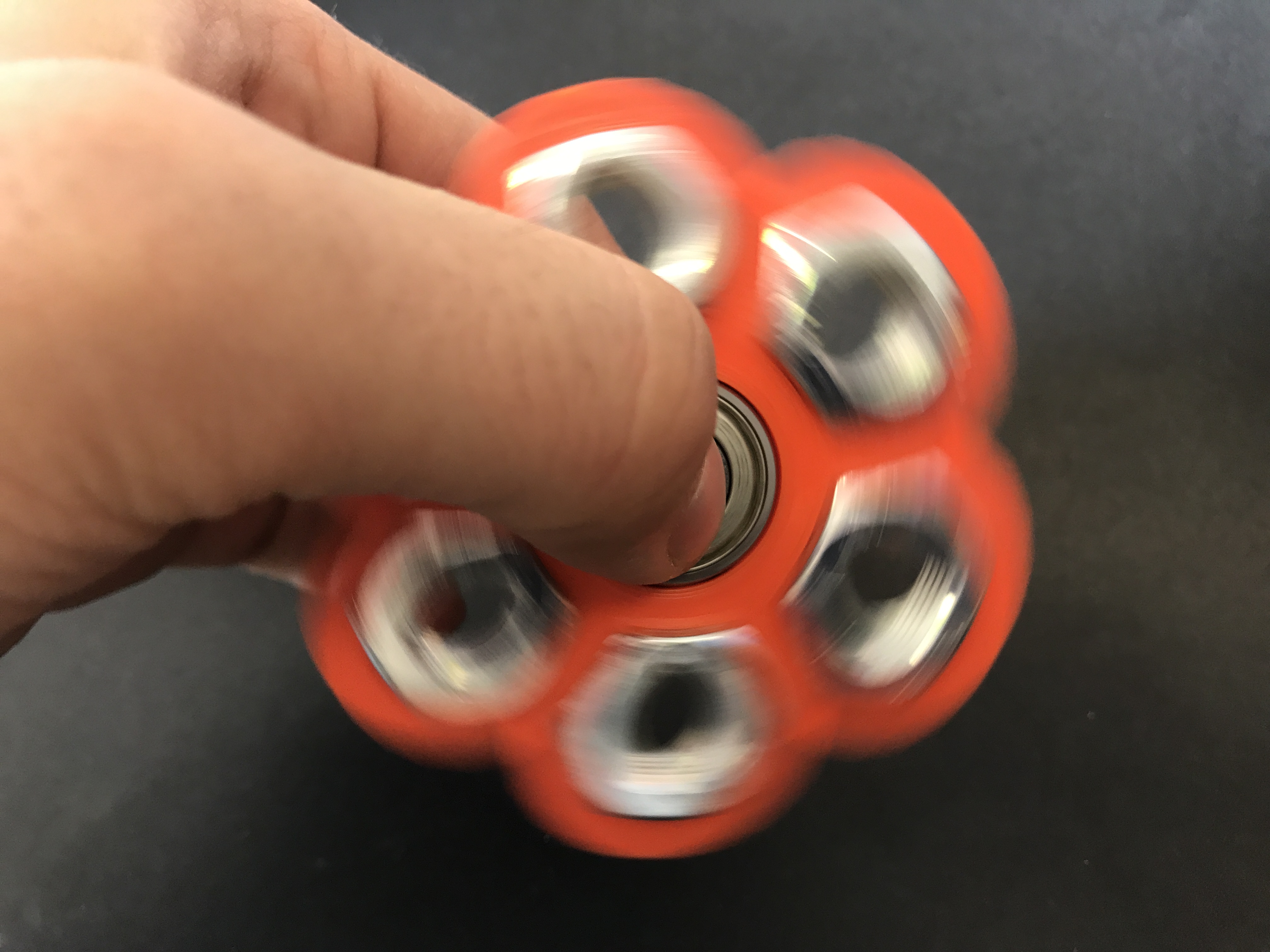 3D Printable Small Hex-Hex Fidget Spinner by Eric Fogle