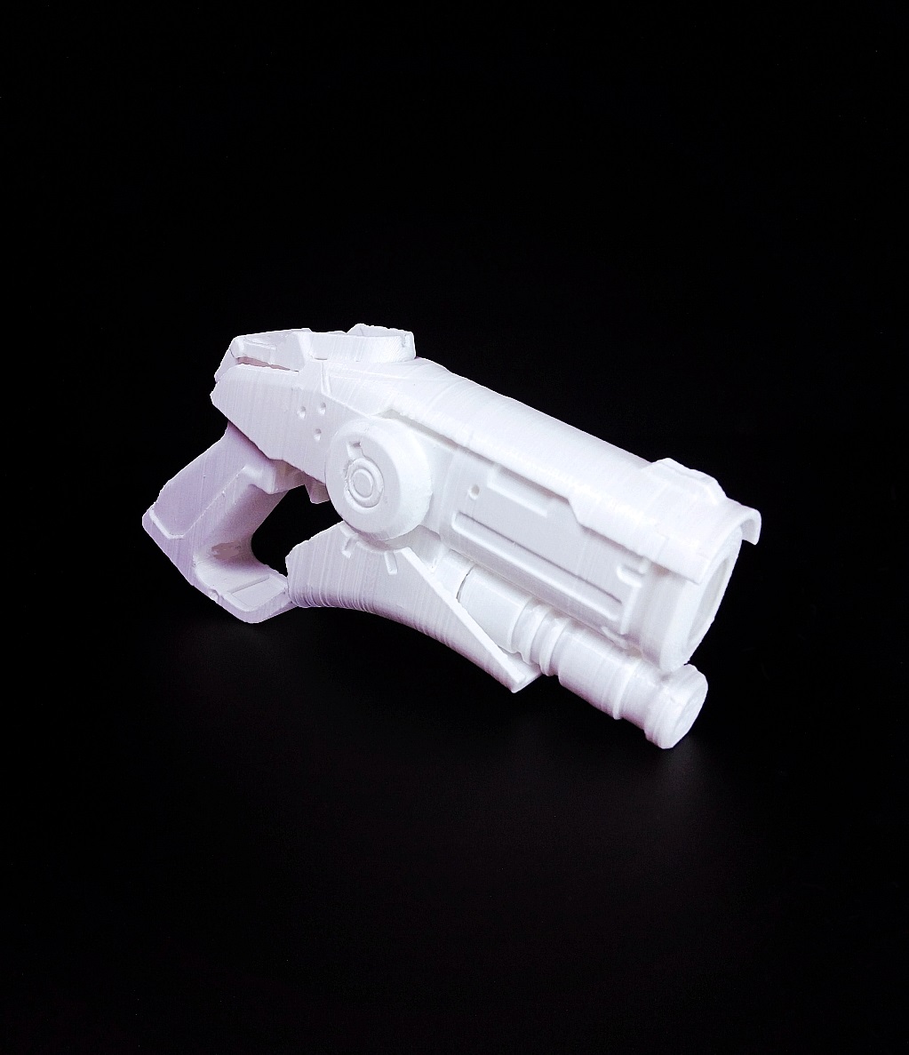 3D Printable MERCY GUN (overwatch) v2 [solid] by Oleg