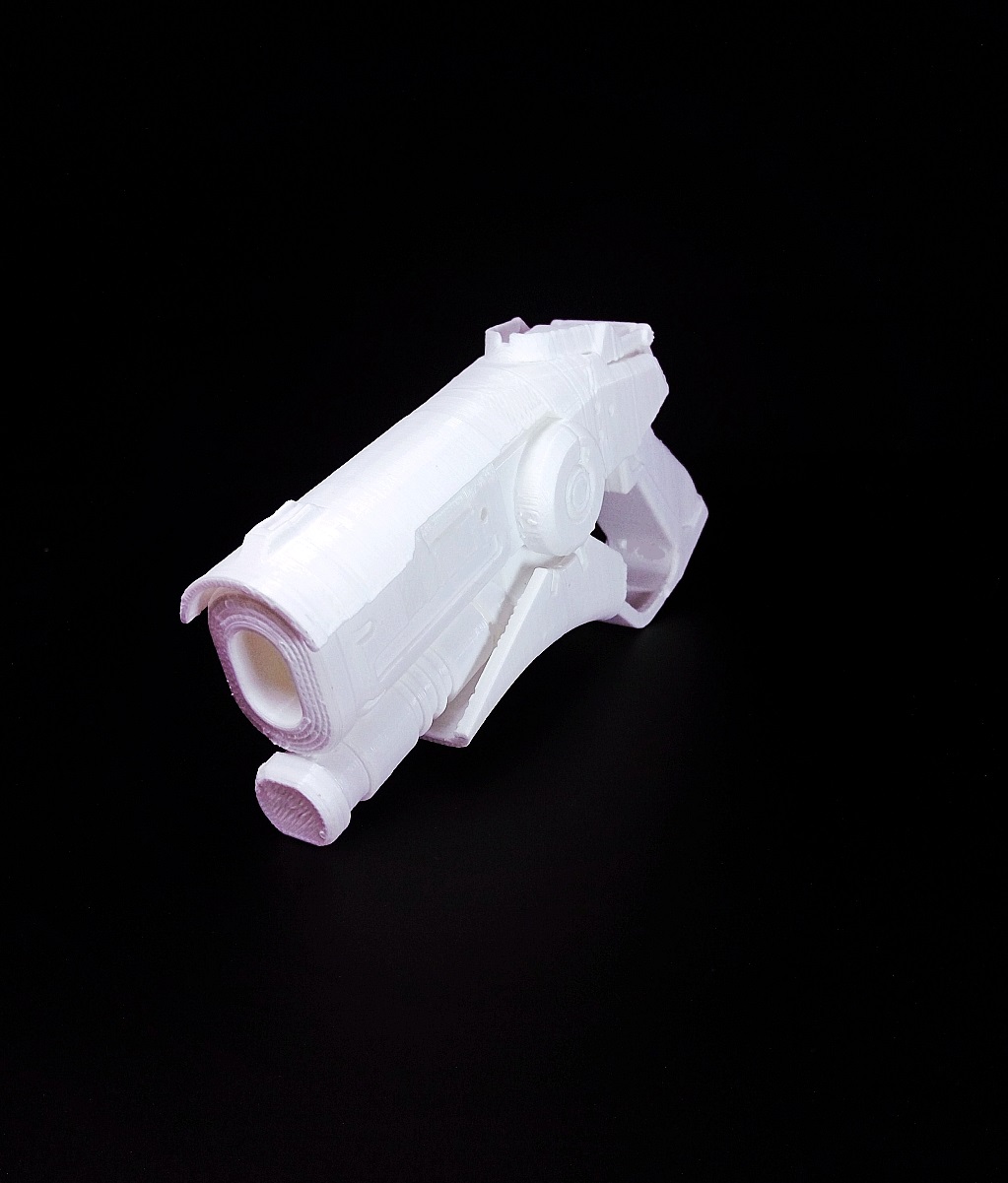 3D Printable MERCY GUN (overwatch) v2 [solid] by Oleg