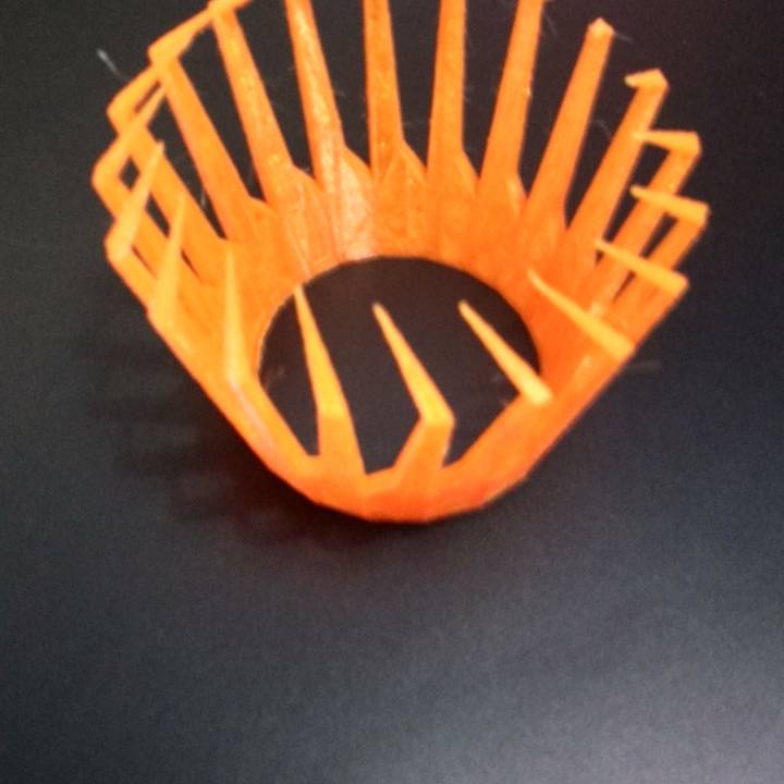 3D Printable crown by Tejas Bhavsar