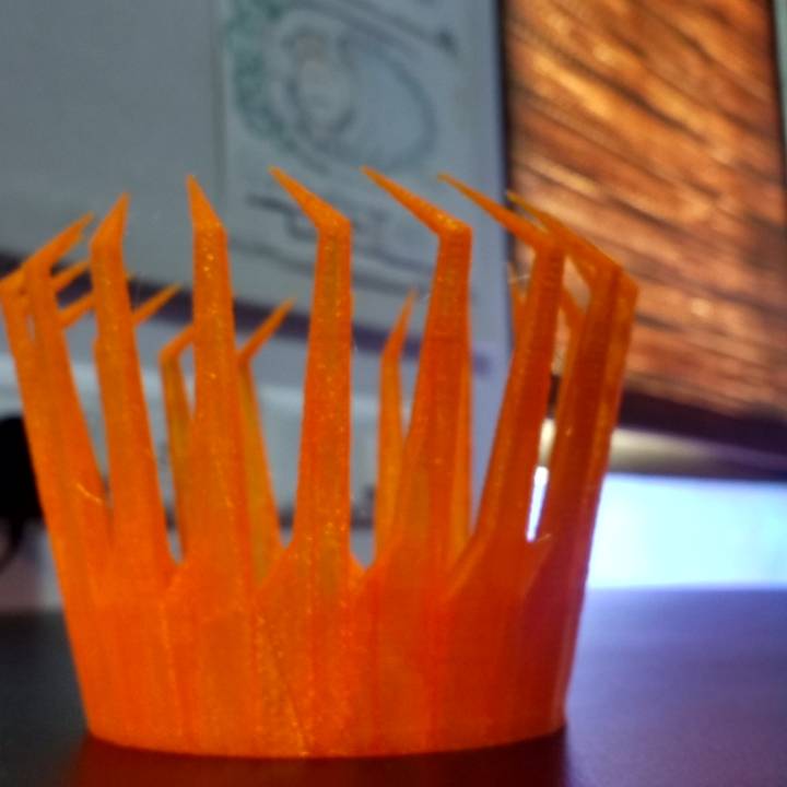 3D Printable crown by Tejas Bhavsar