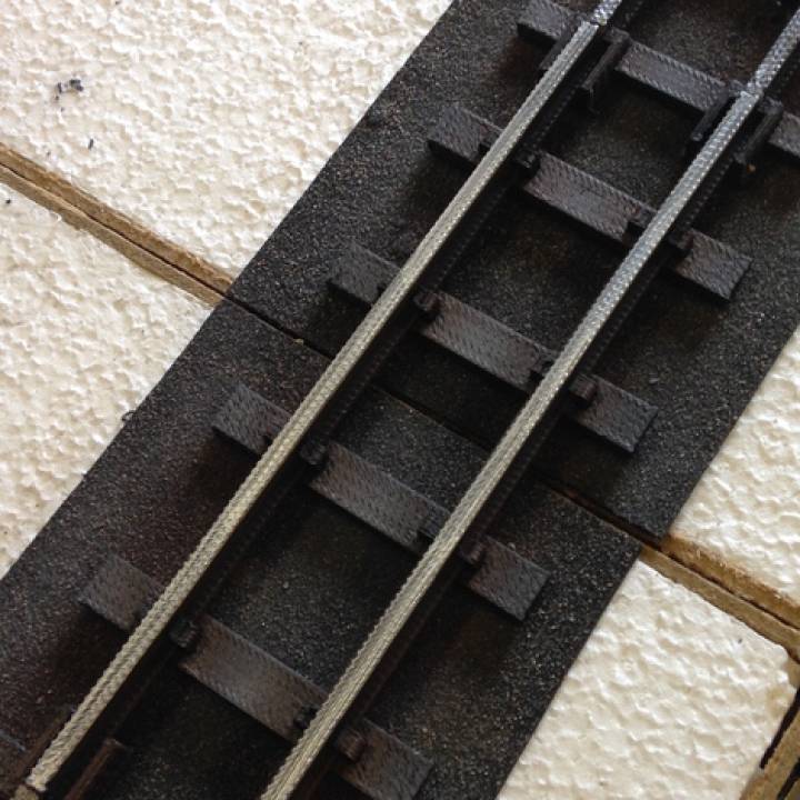 3D Printable Modular Railway joining track 32 and 45 mm by Leif Myrberg