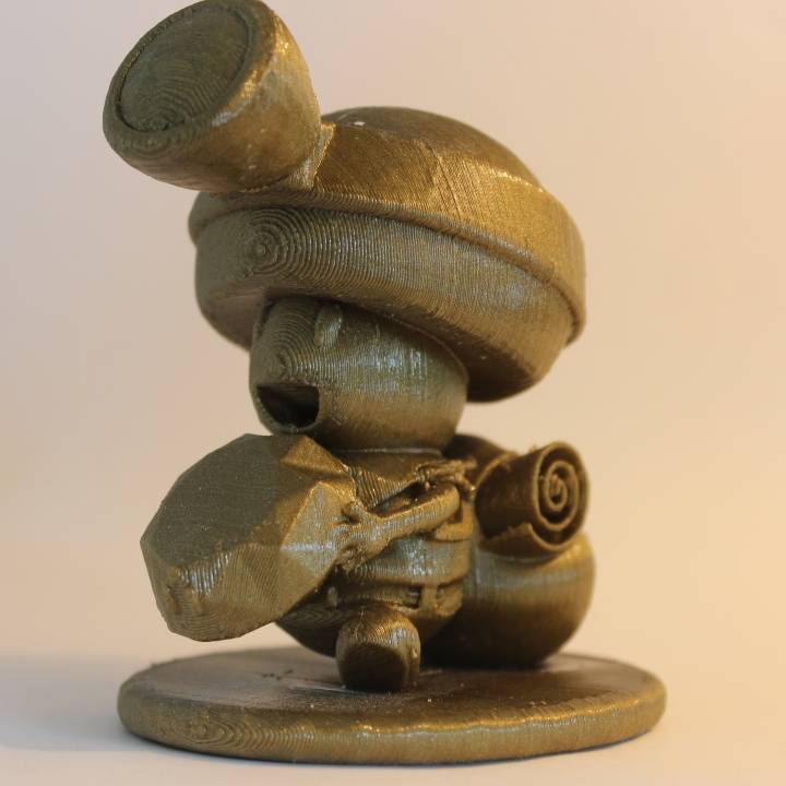 3D Printable Toad explorer by Youb 3D