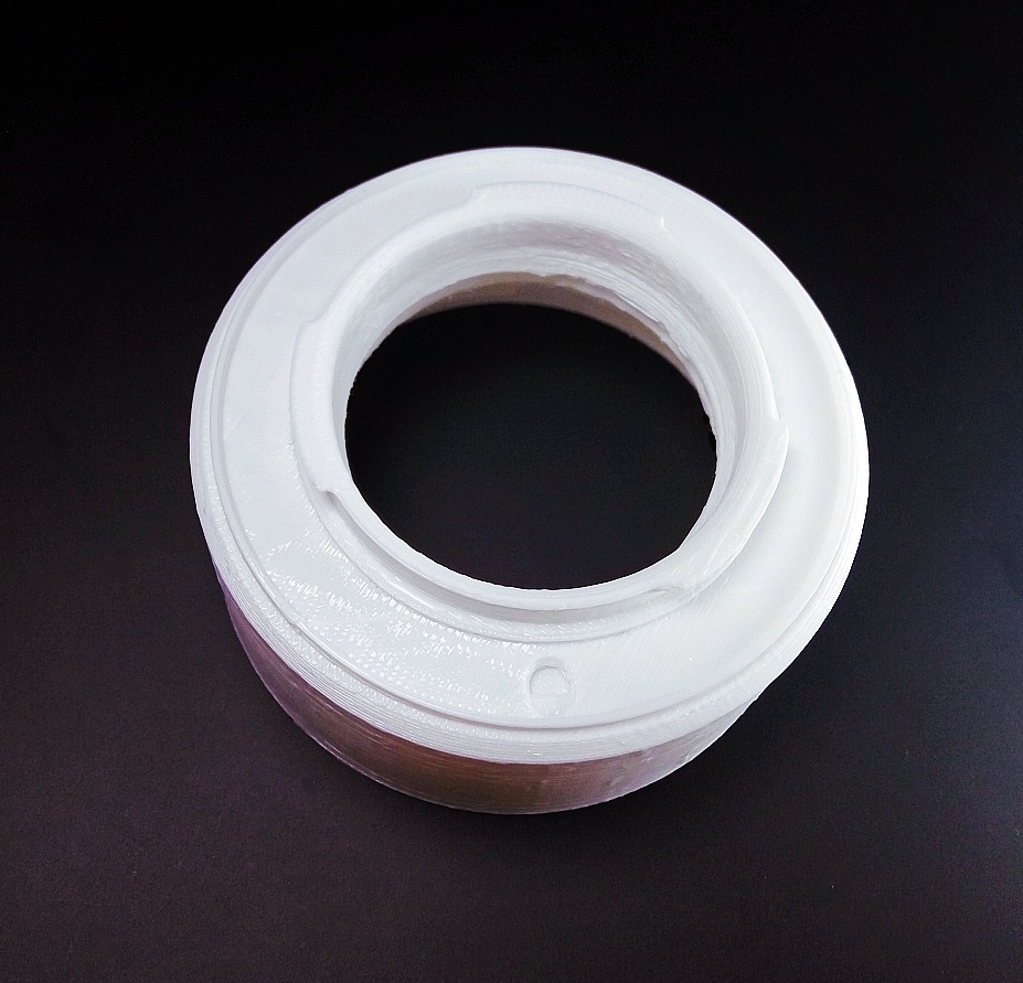 3D Printable Canon ef to sony FE/Nex lens mount adapter. by PRATRIK