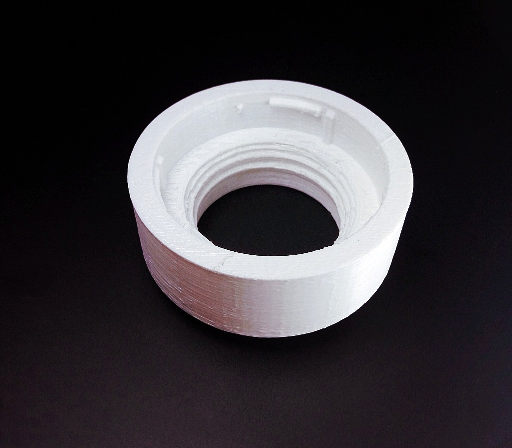 3D Printable Canon ef to sony FE/Nex lens mount adapter. by PRATRIK