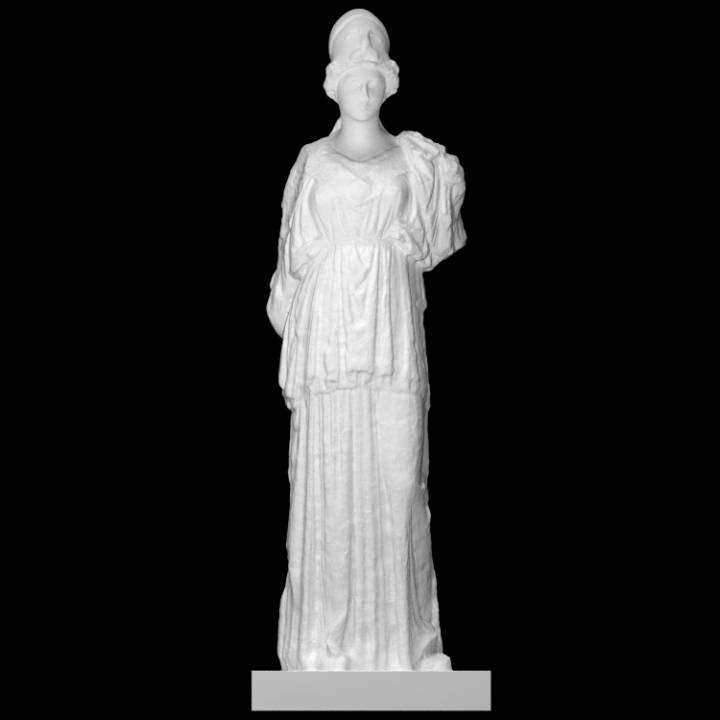 3D Printable Athena of Castro Pretorio by Scan The World