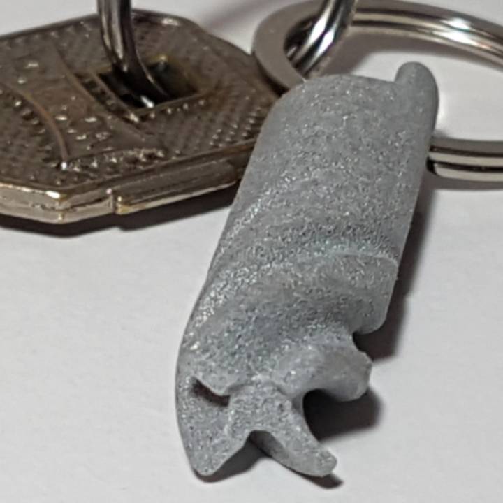 3D Printable EndMill Keychain by Bruno Martins